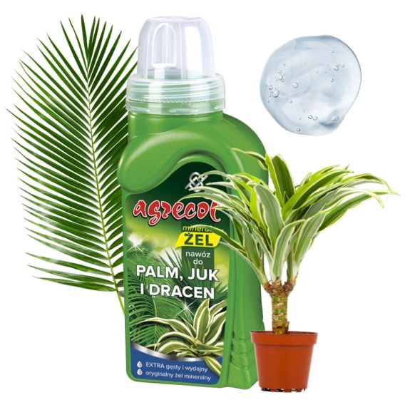 Nawóz Do Palm Juk i Dracen Mineralny Żel 250ml Agrecol | Gardenflora.pl